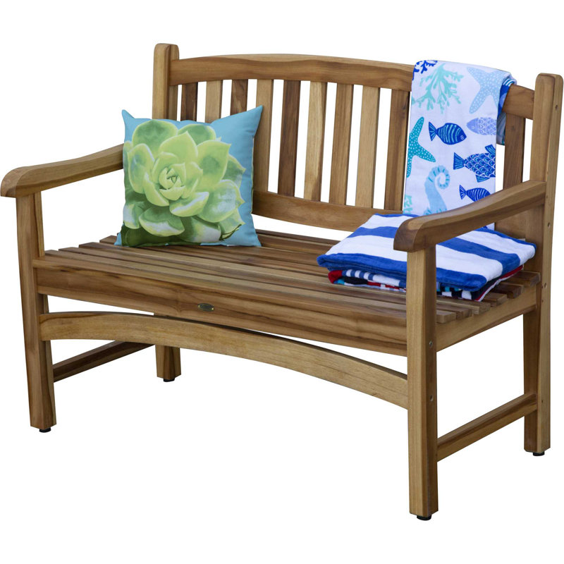 Kent teak garden bench store